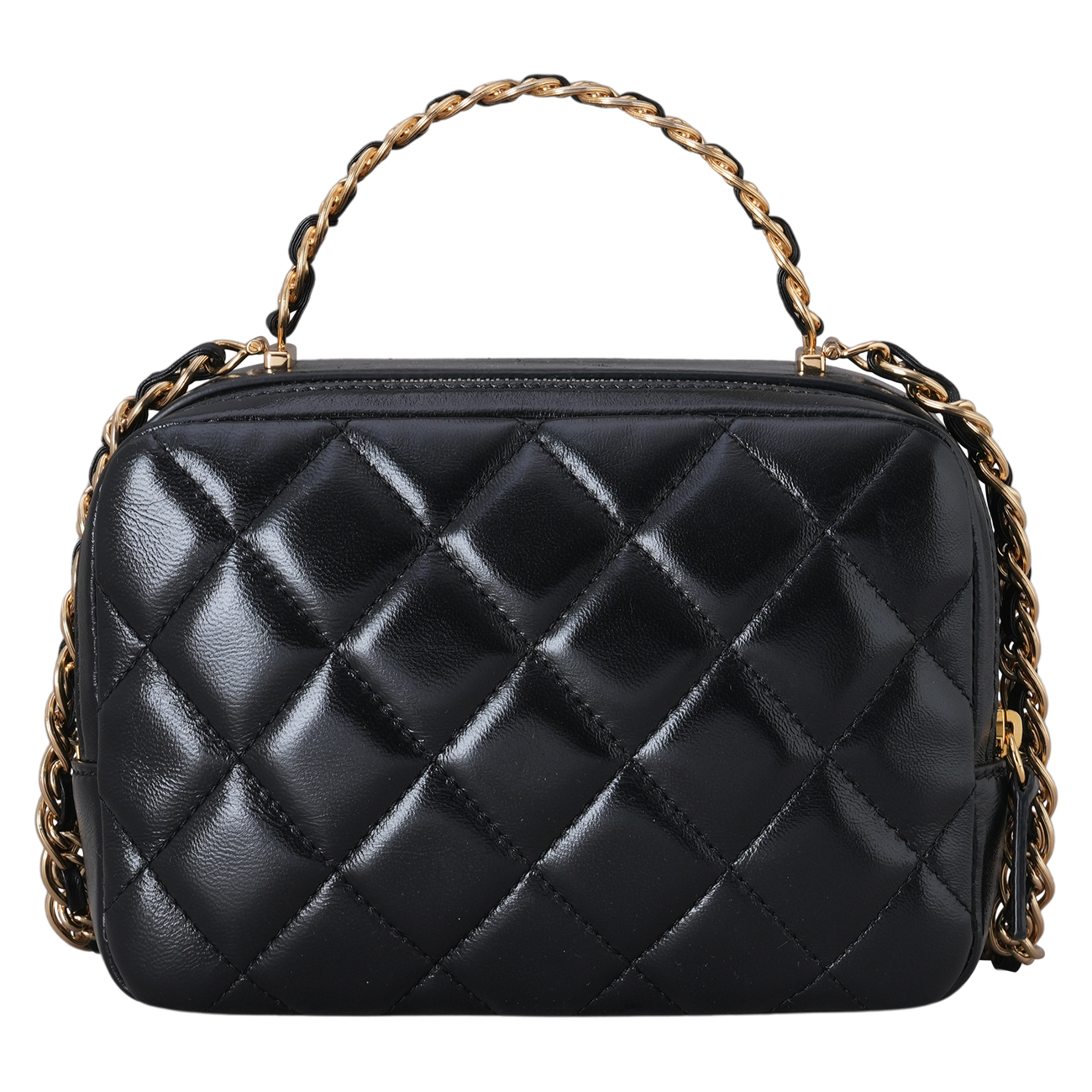 CHANEL(USED)샤넬 AS4024 시즌 램스킨 탑핸들 체인백 | 캉카스백화점