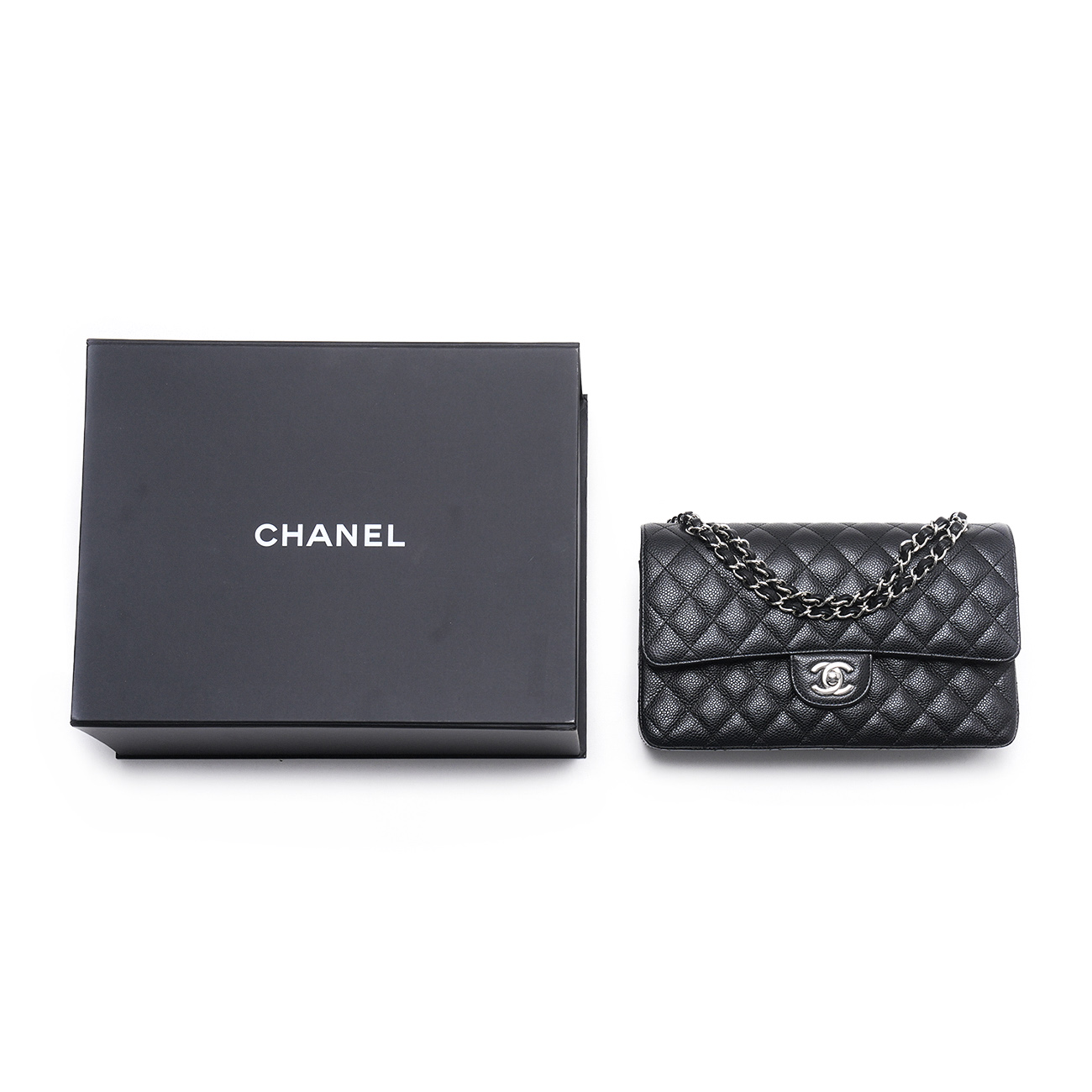 CHANEL(USED)샤넬 캐비어 클래식 미듐 플랩백 | 캉카스백화점