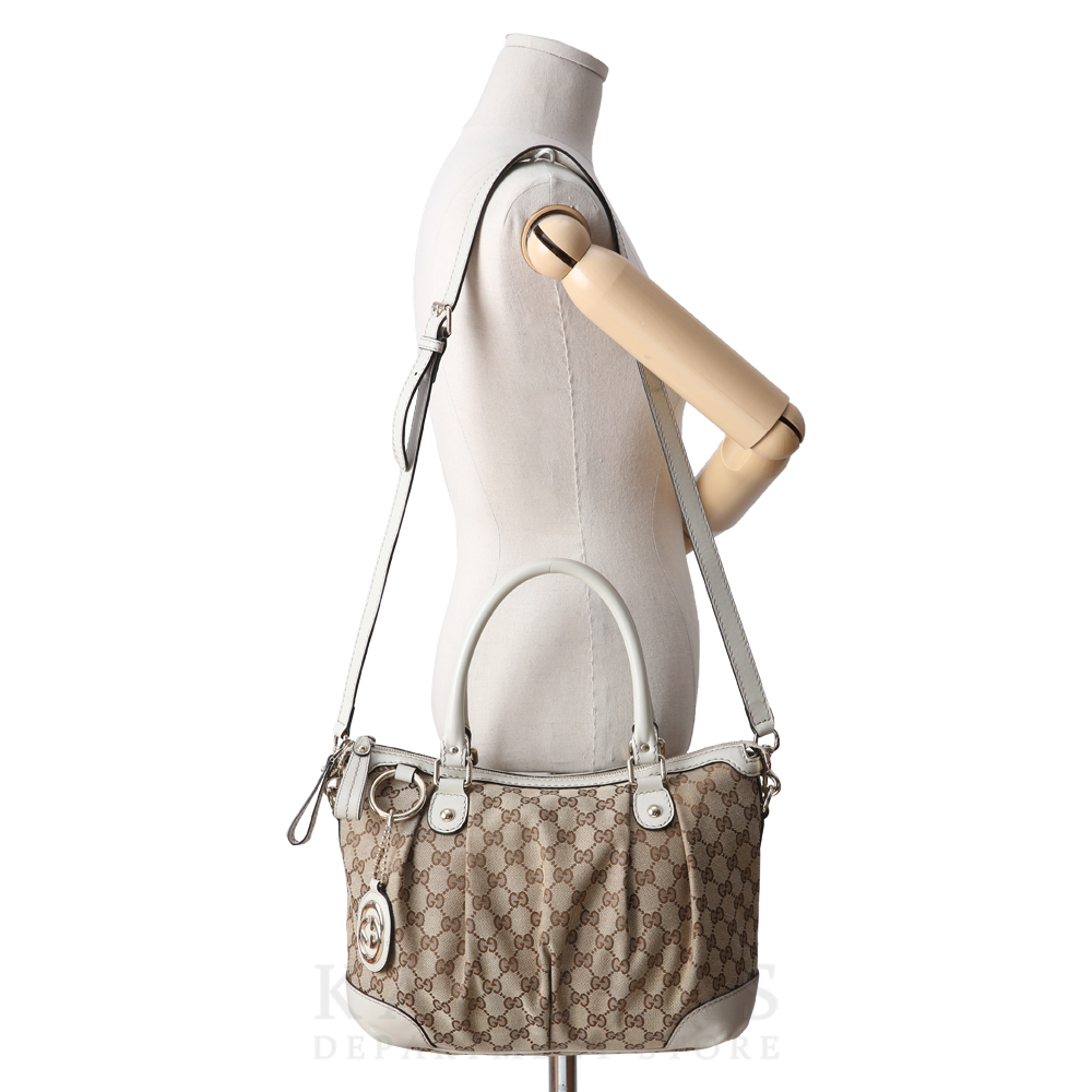 GUCCI(USED)구찌 247902 GG자가드 토트백 숄더백 | 캉카스백화점