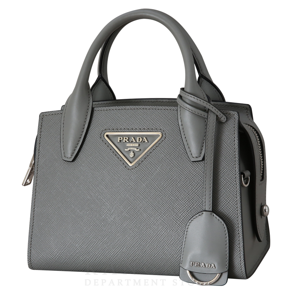 PRADA(USED)프라다 1BA269 사피아노 모노크롬 토트겸 숄더백 | 캉카스백화점