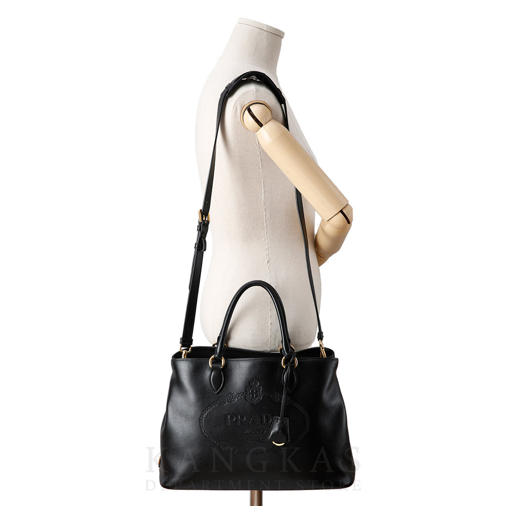 PRADA(USED)프라다 1BA579 소프트카프 레더 토트겸 숄더백 | 캉카스백화점