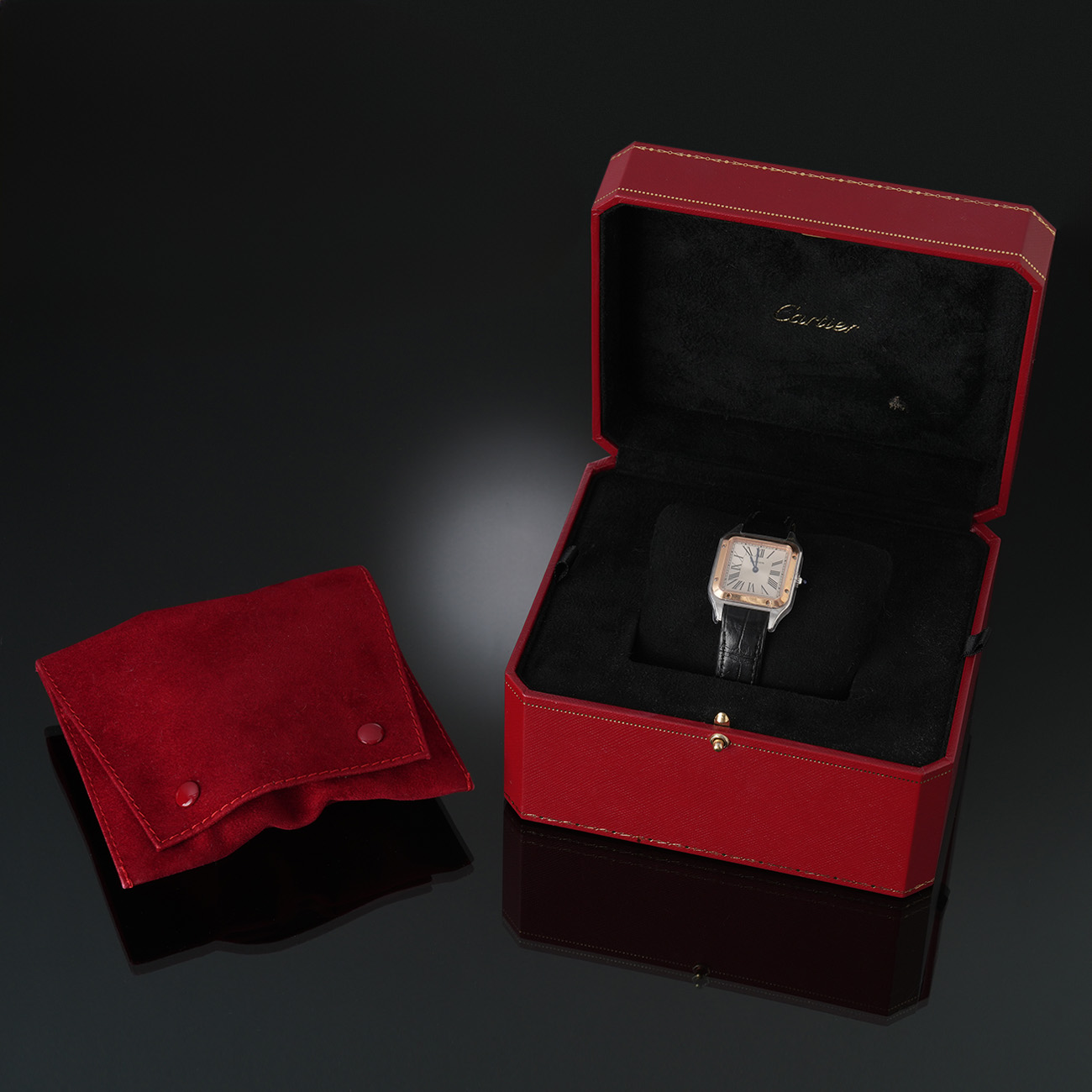 CARTIER(USED)까르띠에 산토스 뒤몽 콤비 스몰 W2SA0012 | 캉카스백화점