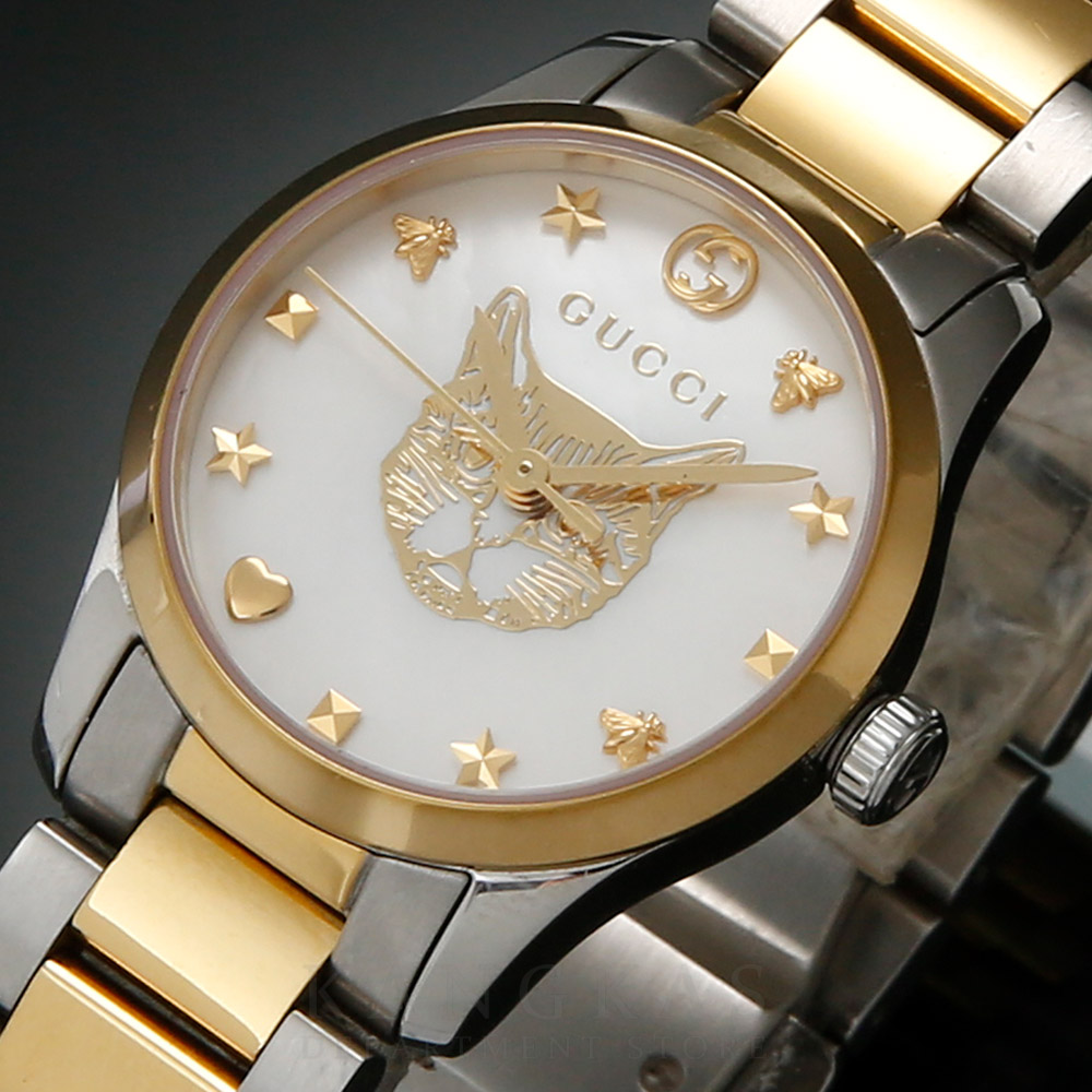 GUCCI(USED)구찌 YA1265012 G 타임리스 캣워치 | 캉카스백화점